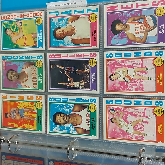 Topps | Toys | Set Of 33 975 Topps Nba Trafing Cards | Poshmark